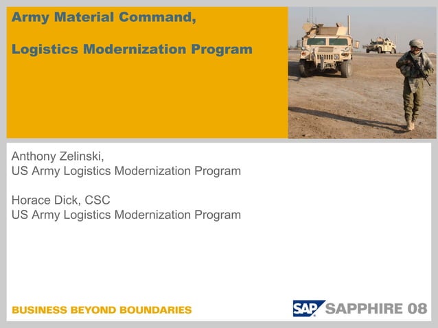 Csc LMP U.S. Army Project | PDF | Logistics | Business