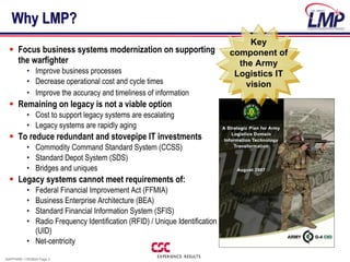 Csc LMP U.S. Army Project | PDF