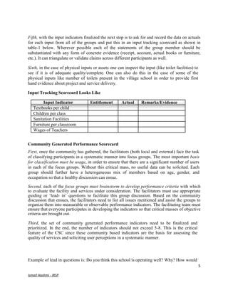 Csc methodology for implementation | PDF