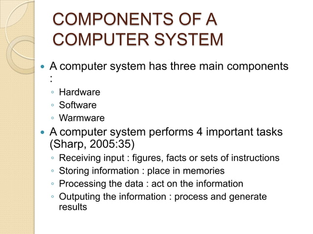 Chapter 2 : CS Components | PPT