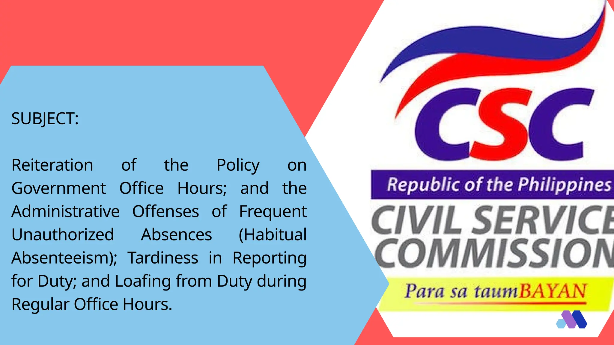 CSC on Habitual Tardiness and Absences..pptx