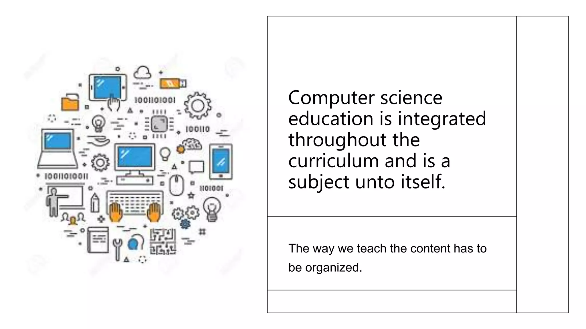 Computer Science Course of Study K-12 | PPTX