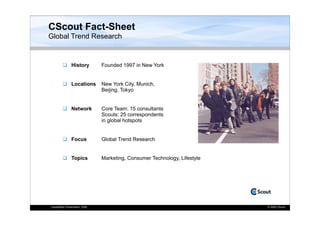 CScout _ The Future of Luxury | PPT