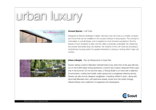 CScout _ The Future of Luxury | PPT