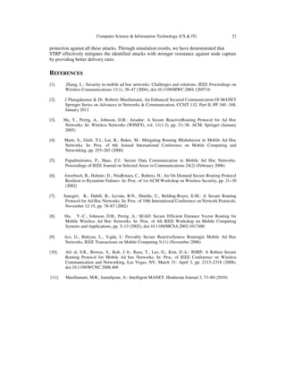 A SYMMETRIC TOKEN ROUTING FOR SECURED COMMUNICATION OF MANET | PDF