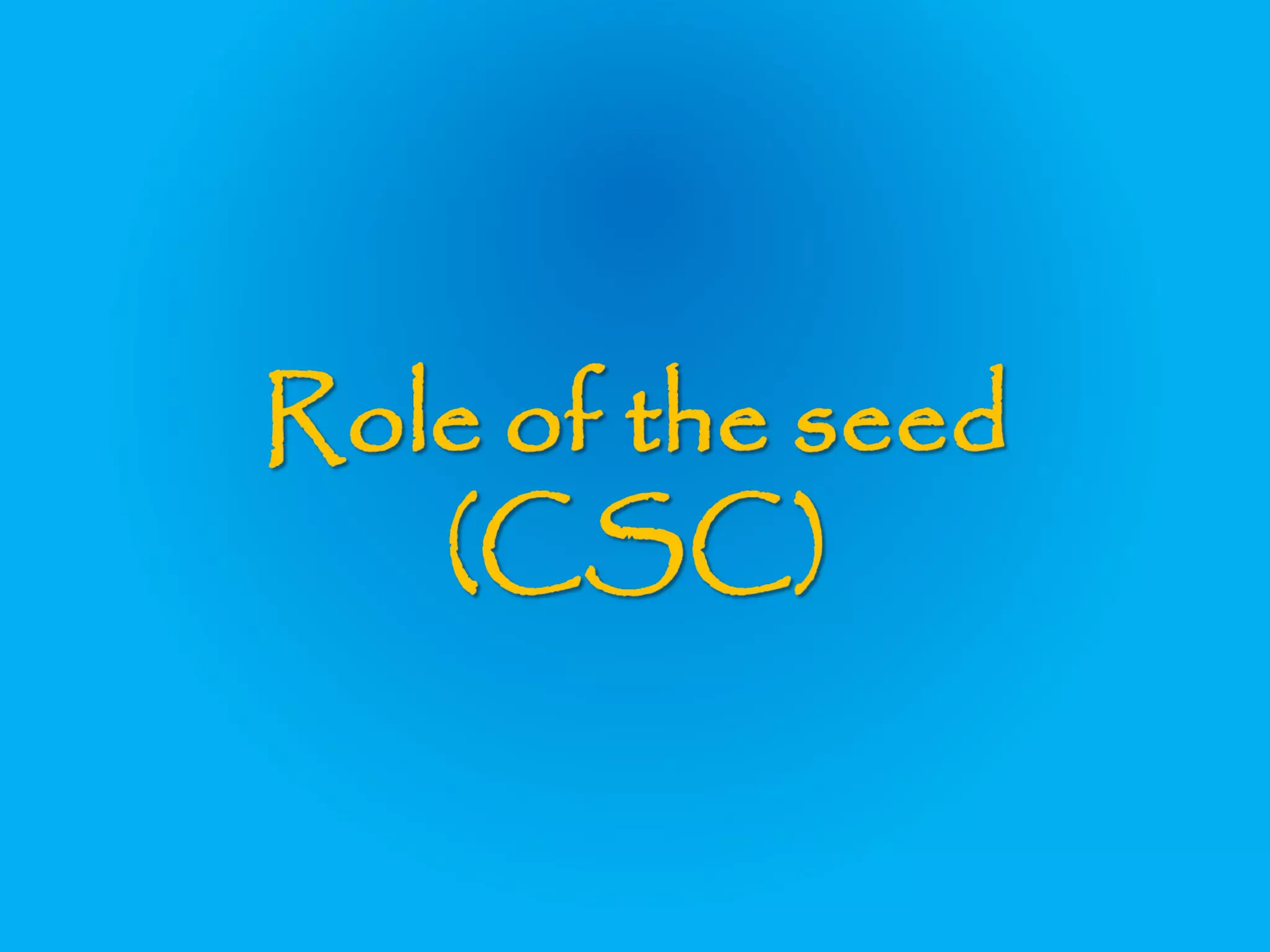 Breast Cancer Stem Cell - Basic | PPS