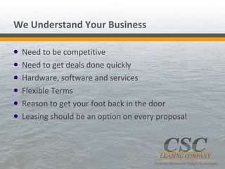 CSC Reseller Presentation | PPT