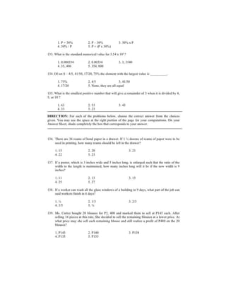 Csc reviewer | DOCX