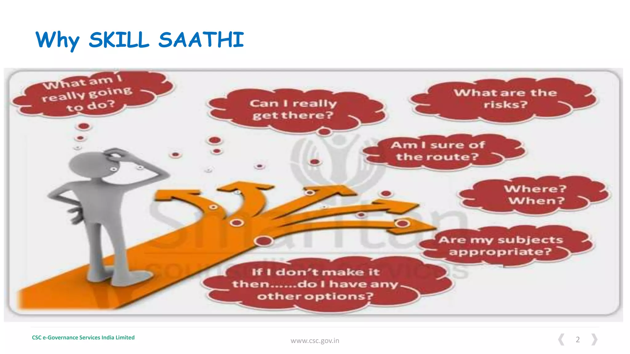 CSC Skill Saathi implementation 05 Feb 19.pptx | Resume Writing and ...