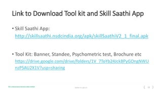 CSC Skill Saathi implementation 05 Feb 19.pptx | Resume Writing and ...