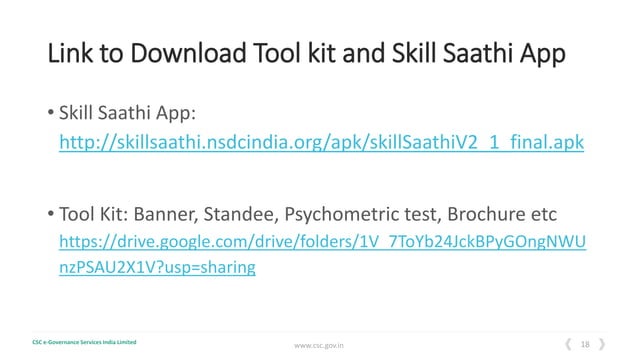 CSC Skill Saathi implementation 05 Feb 19.pptx