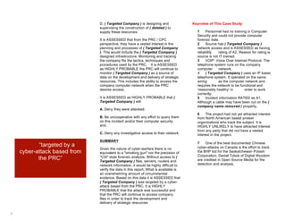 CSCSS Case Study - Peoples Republic of China- Anatomy of a Breach | PDF ...