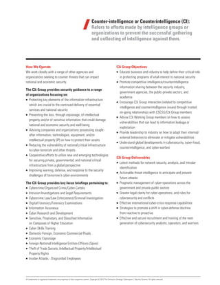 CYBERSECURITY CYBERCRIME CYBER INTELLIGENCE GROUP | PDF | Information ...
