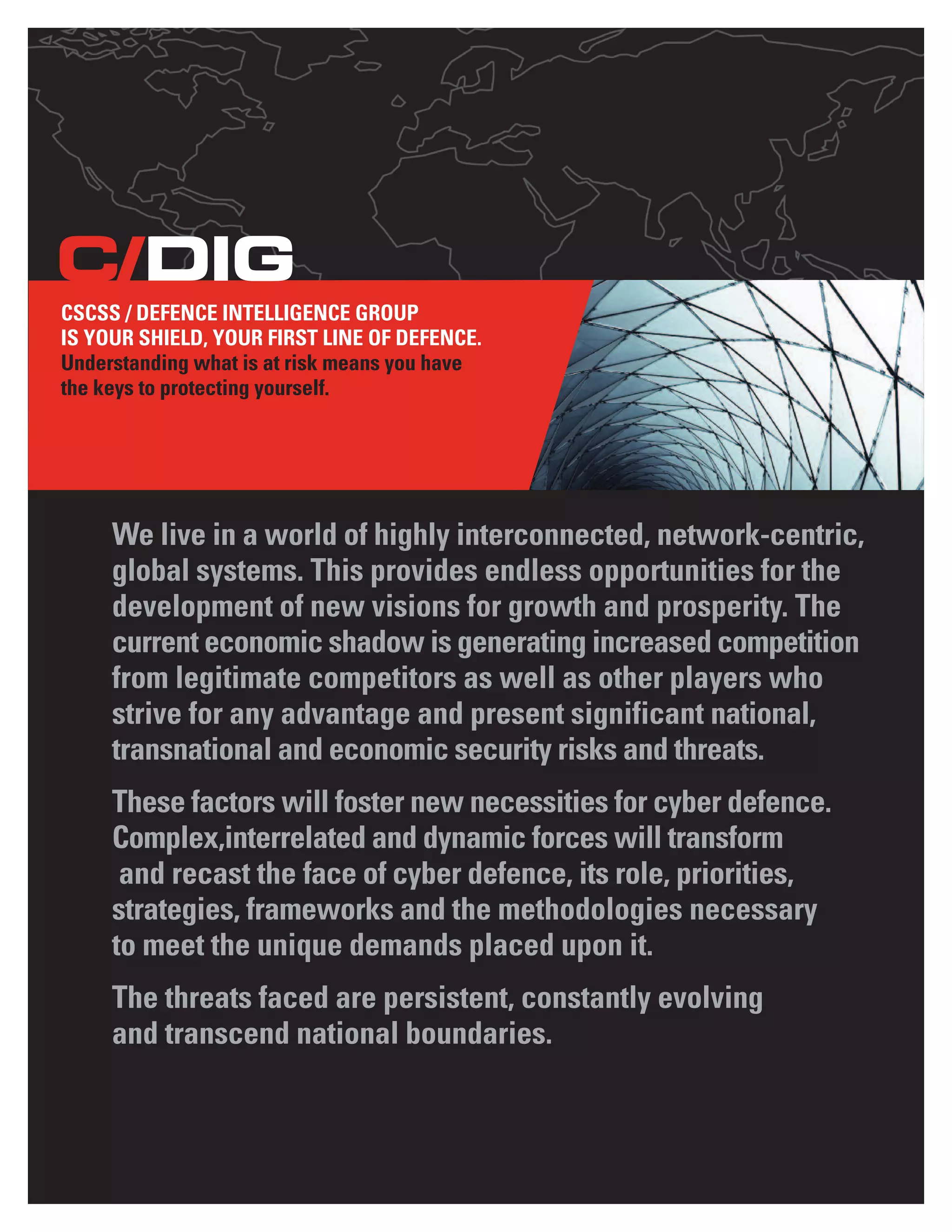 CSCSS / DEFENCE INTELLIGENCE GROUP | PDF
