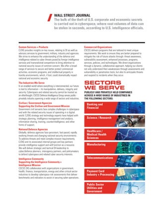 CSCSS / DEFENCE INTELLIGENCE GROUP | PDF