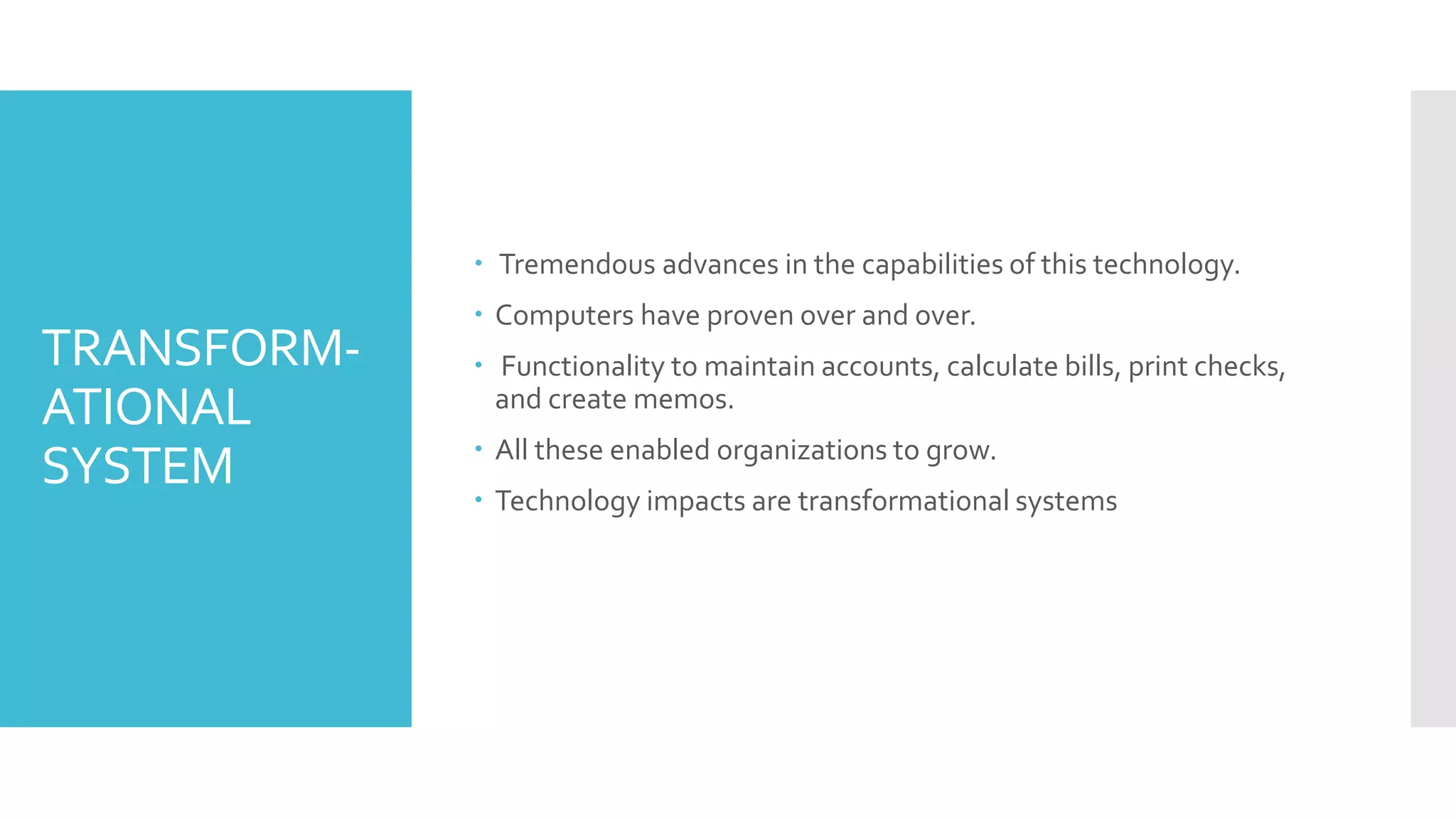 Client Server Transformational System | PPTX