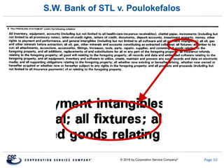 CSC The UCC & Fixtures | PPT