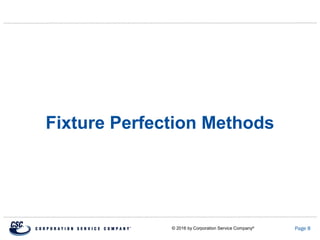 CSC The UCC & Fixtures | PPT