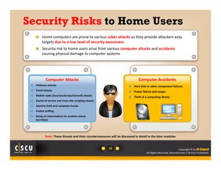 Cscu module 01 foundations of security | PDF