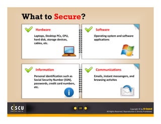 Cscu module 01 foundations of security | PDF