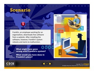 Cscu module 01 foundations of security | PDF