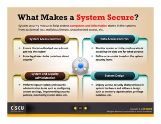 Cscu module 01 foundations of security | PDF