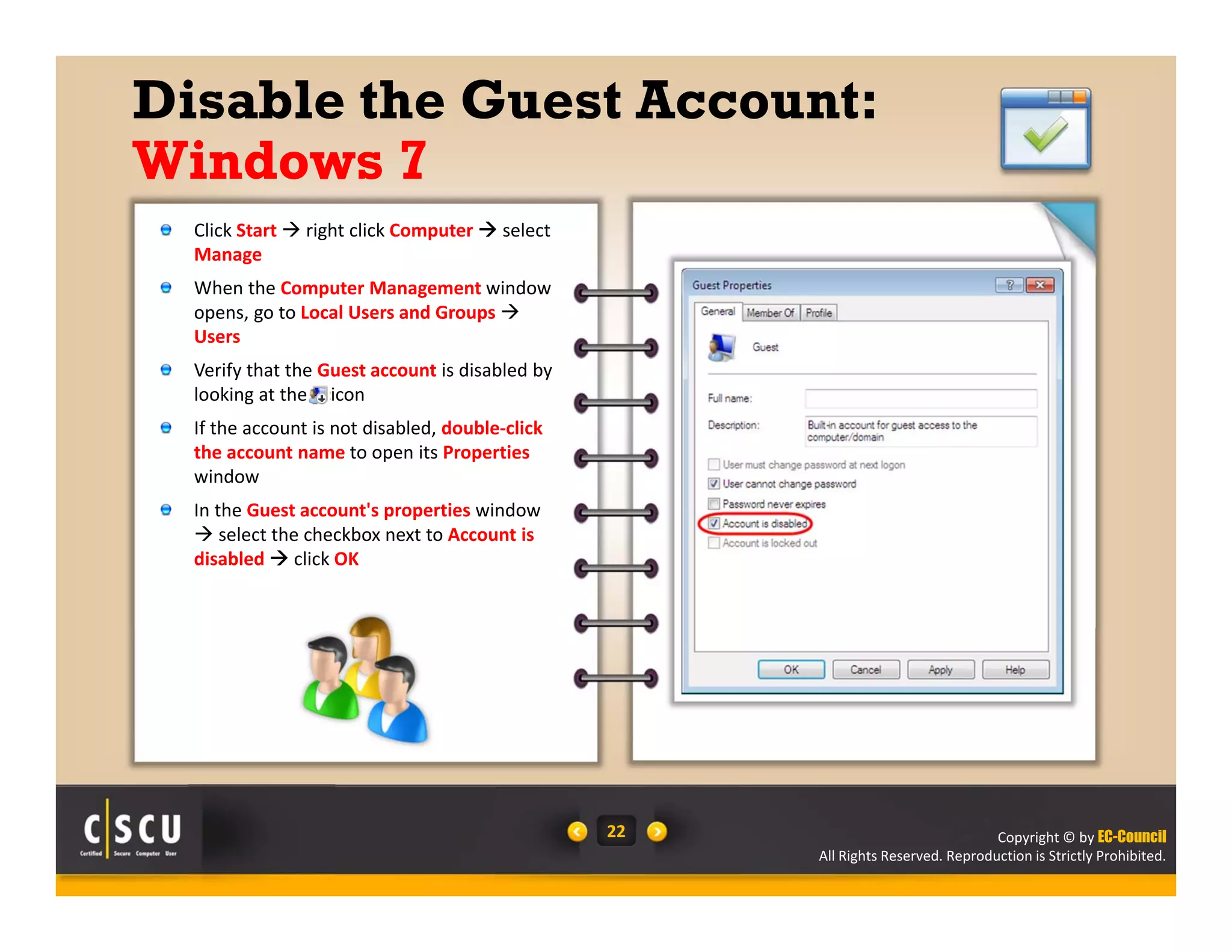 Cscu module 02 securing operating systems | PPT