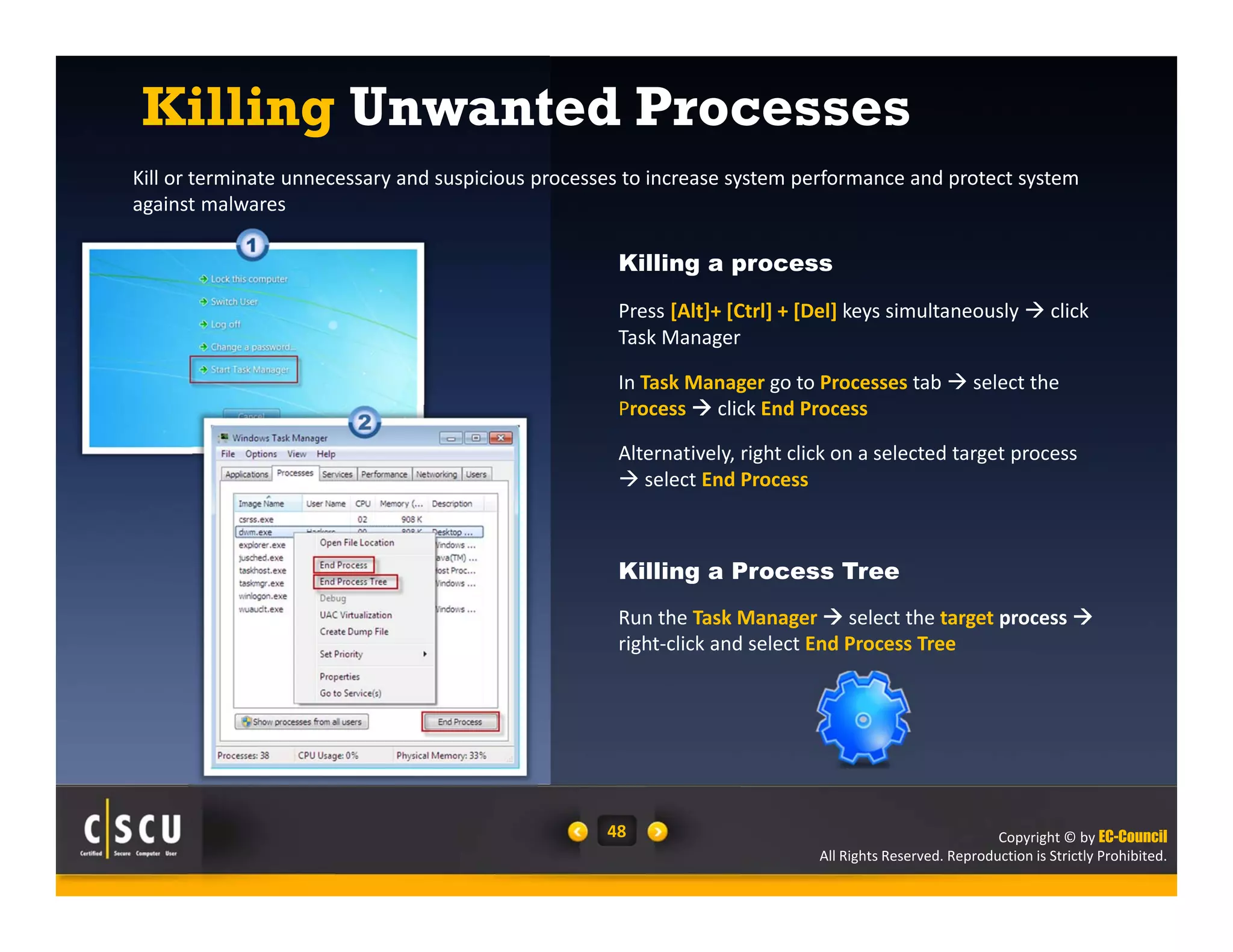 Cscu module 02 securing operating systems | PPT