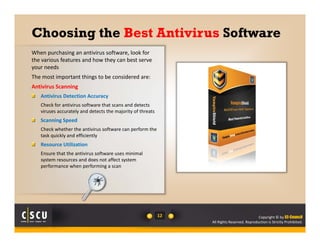 Cscu module 03 protecting systems using antiviruses | PPT