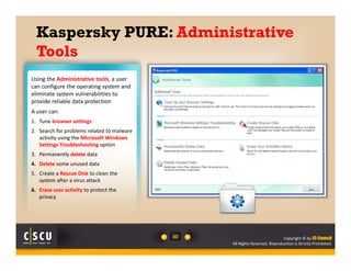 Cscu module 03 protecting systems using antiviruses | PPT