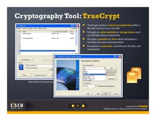 Cscu module 04 data encryption | PDF | Information and Network Security | Computing