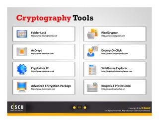 Cscu module 04 data encryption | PDF | Information and Network Security | Computing