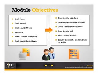 Cscu module 09 securing email communications | PDF