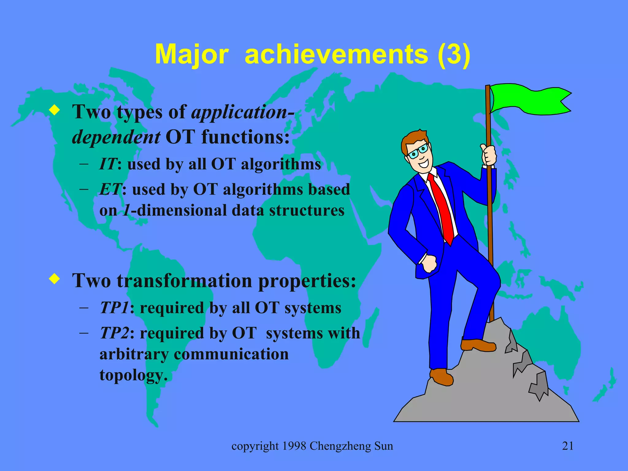 Operational Transformation in Real-Time Group Editors: Issues, Algorithms, and Achievements | PPT