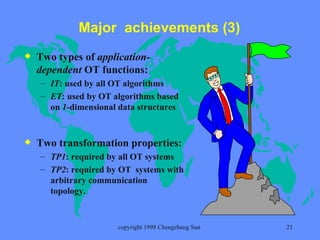 Operational Transformation in Real-Time Group Editors: Issues ...