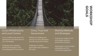 Civic Technologies: Research, Practice, and Open Challenges | PPTX