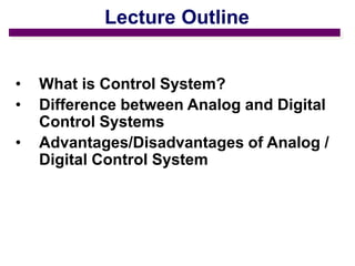 CSD-01 - Introduction to Control System Design.ppt