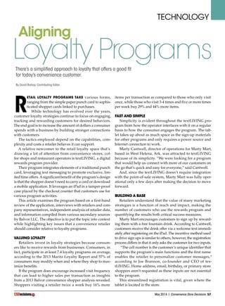 Csd 0514 aligning loyalty programs | PDF | Coupons and Discounts | Shopping