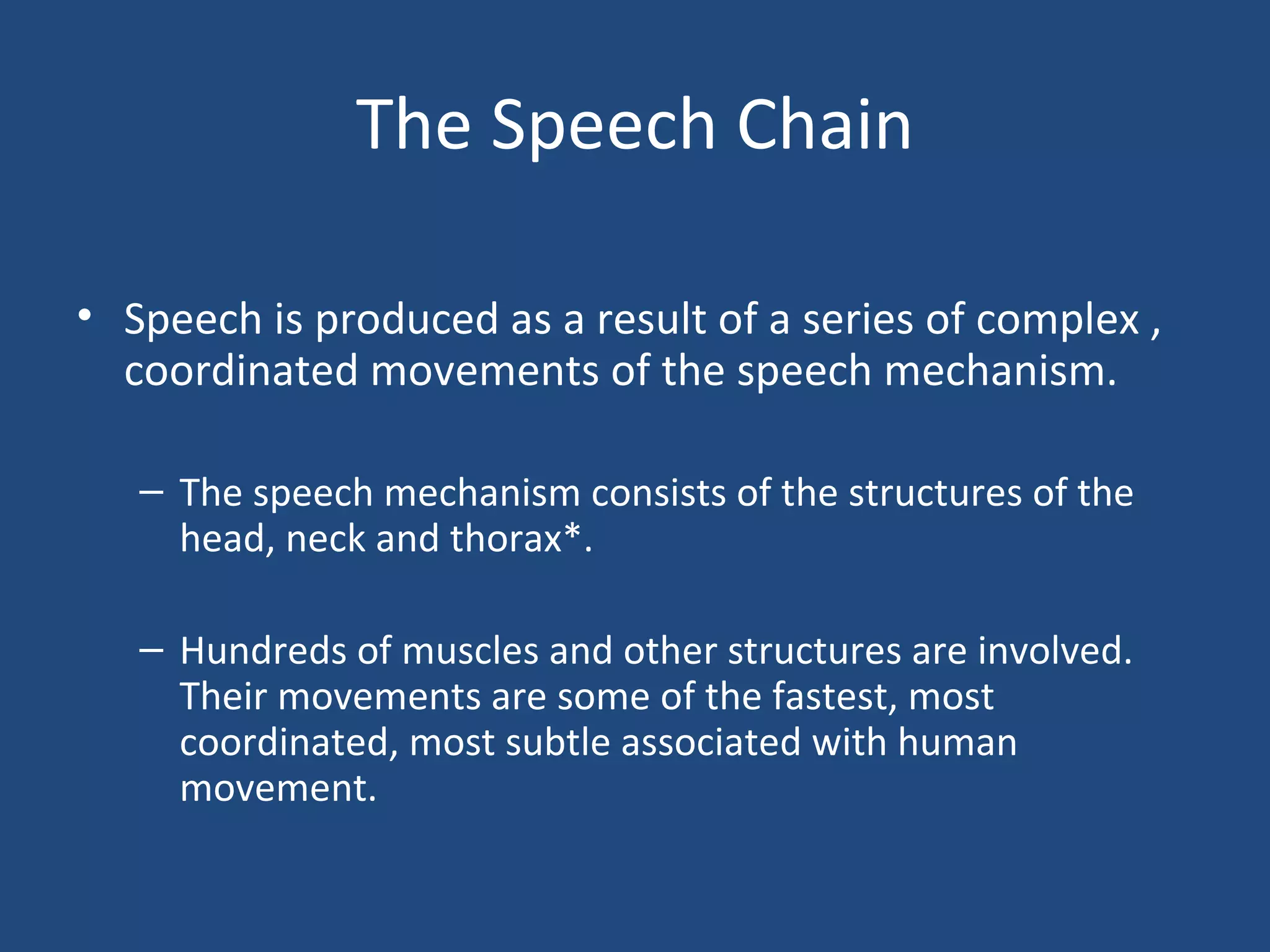 Csd 210 anatomy & physiology of the speech mechanism i | PPT