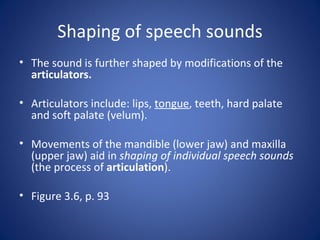 Csd 210 anatomy & physiology of the speech mechanism ii | PPT