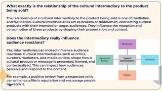 Shaping Our Tastes: How Cultural Intermediaries Impact Culture | PPTX