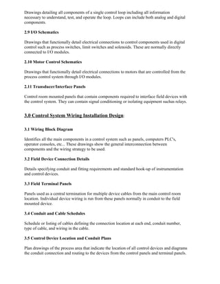 Typical Control System Design Document/Guideline | DOC