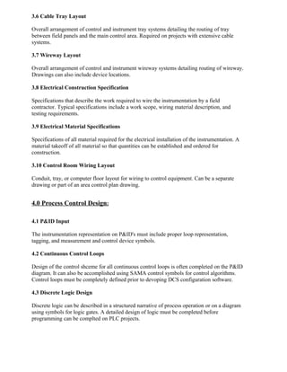 Typical Control System Design Document/Guideline | DOC