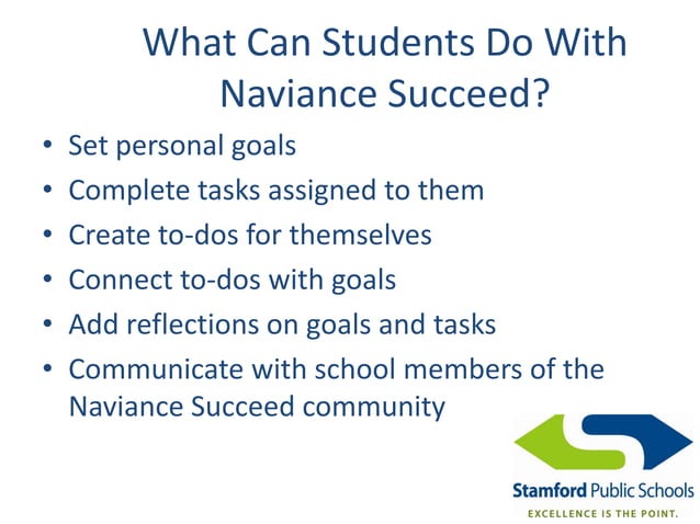 Administering Student Success Plans with Naviance | PPT