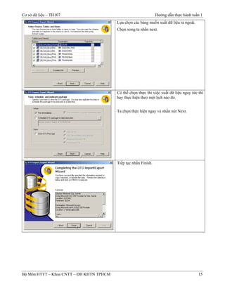 Csdl tlth-huong dan su dung sql server 2000 | PDF