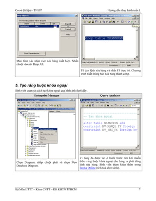 Csdl tlth-huong dan su dung sql server 2000 | PDF