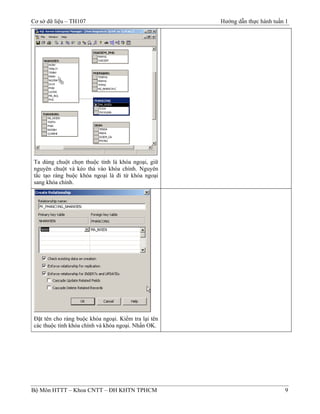 Csdl tlth-huong dan su dung sql server 2000 | PDF