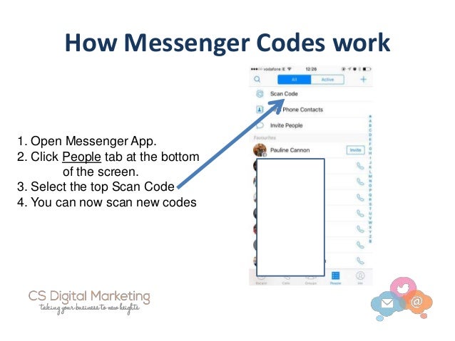 Facebook Messenger Codes, Links and Usernames