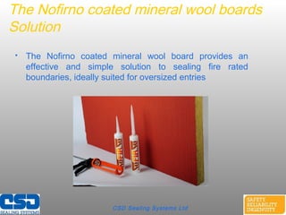 CSD Sealing Systems - Fireproof, Gastight & Watertight Sealing Of Cable ...