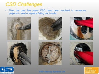 CSD Sealing Systems - Fireproof, Gastight & Watertight Sealing Of Cable ...